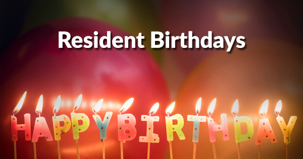 Resident Birthdays | Ability Ministry
