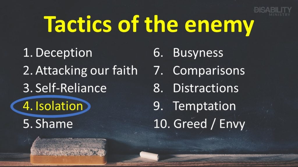 Isolation Vs. Solitude – Ability Ministry