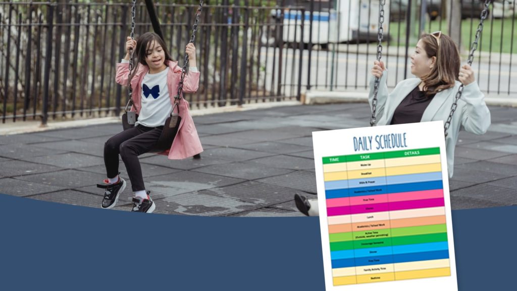 Daily At-Home Planner and Schedule for Families with Disabilities ...