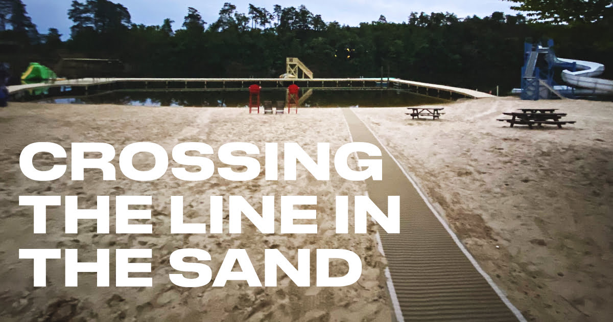 Crossing the Line in the Sand – Ability Ministry