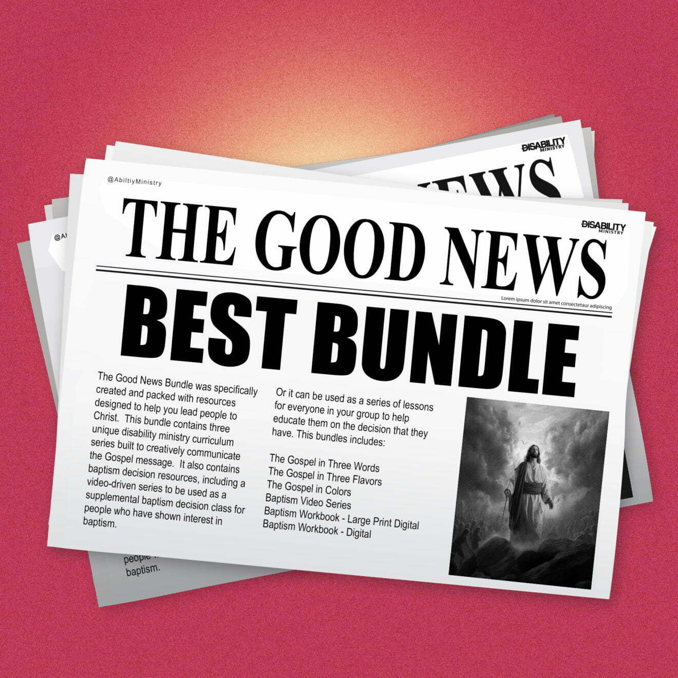 The Good News Bundle – Ability Ministry